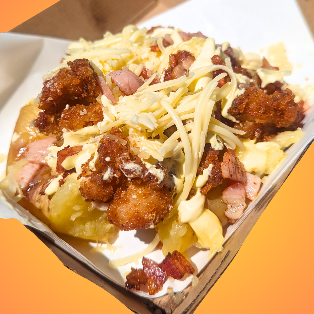 Southern Fried Chicken Baked Spud | The Port Cafe Swan Hill